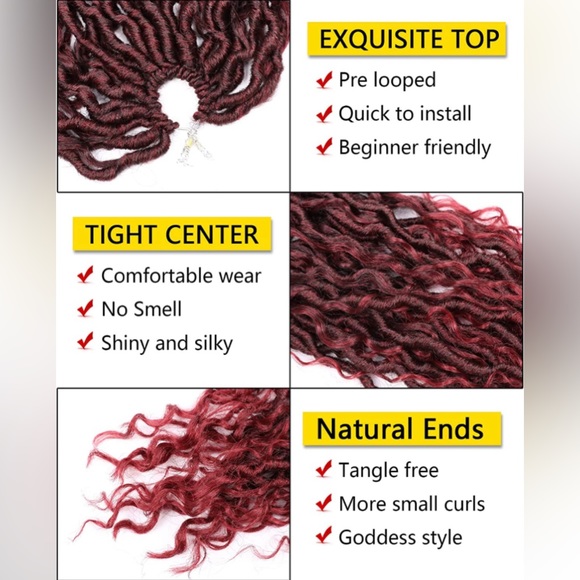 Weave Master | Hair | Weave Master River Locs Crochet Hair Faux Locs ...